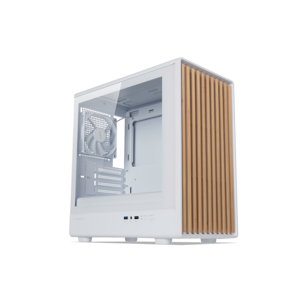 Tecware Timber M High Airflow TG mATX Case w/ 4x120mm Fan | Shopee ...