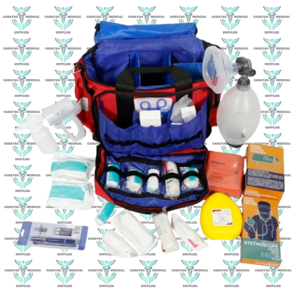 First Responder Emergency Trauma Bag (set with content inside) | Shopee ...