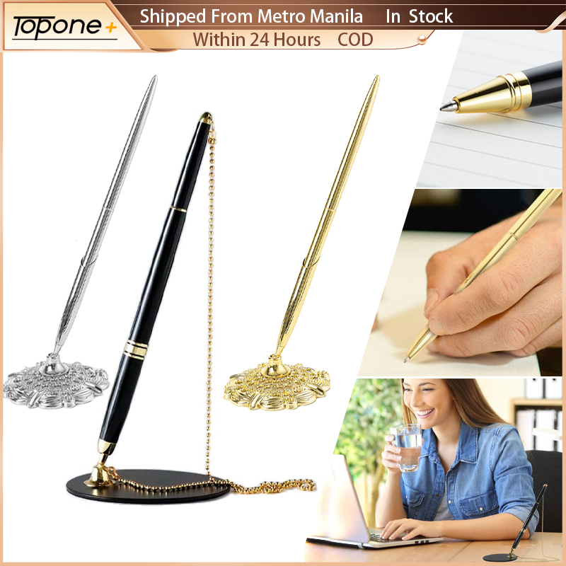 Metal Desk Pens Office Guest Sign In Pen Wedding Guest Book Pen With ...