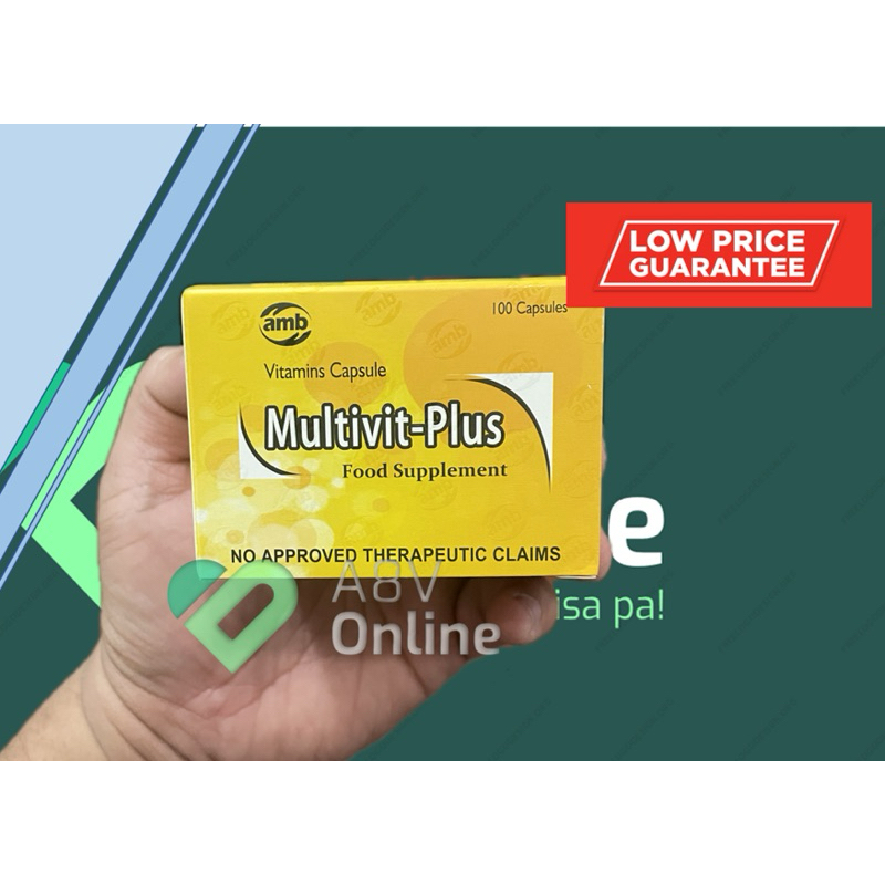 Multivit-Plus food supplement 100capasule | Shopee Philippines