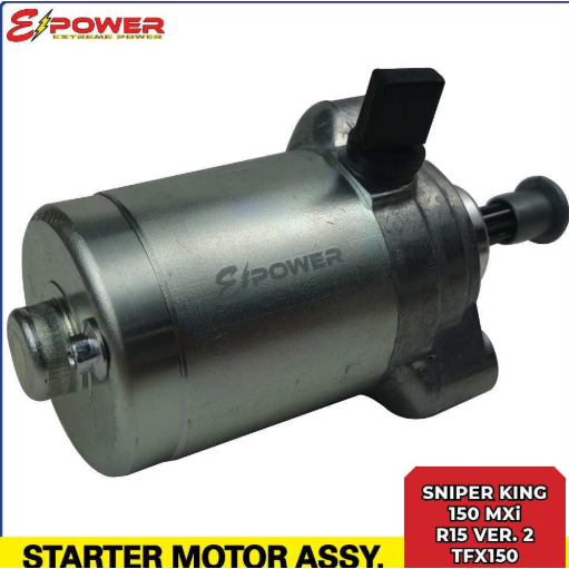E-POWER STARTER MOTOR SNIPER 150 / TFX150 | Shopee Philippines