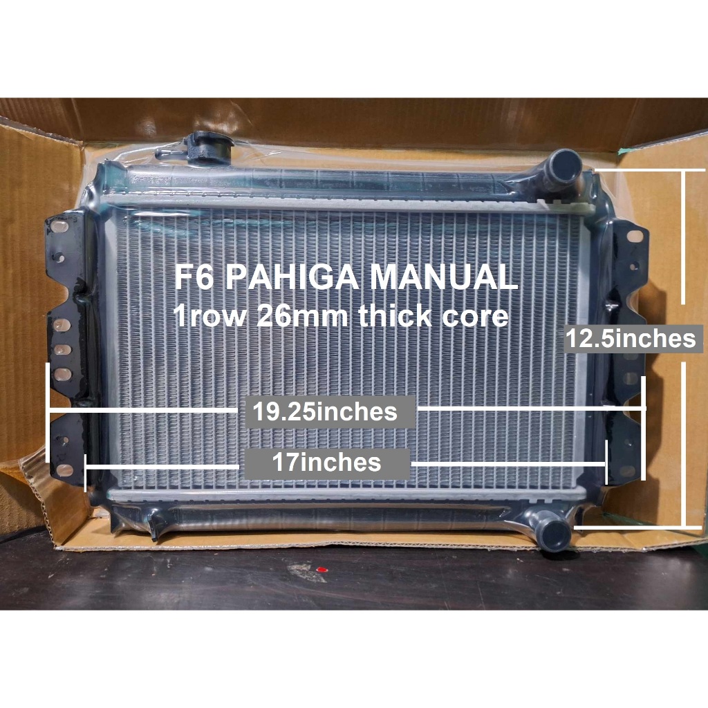 Suzuki MULTICAB CARRY SCRUM F5A F6 F6A RADIATOR PAHIGA | Shopee Philippines