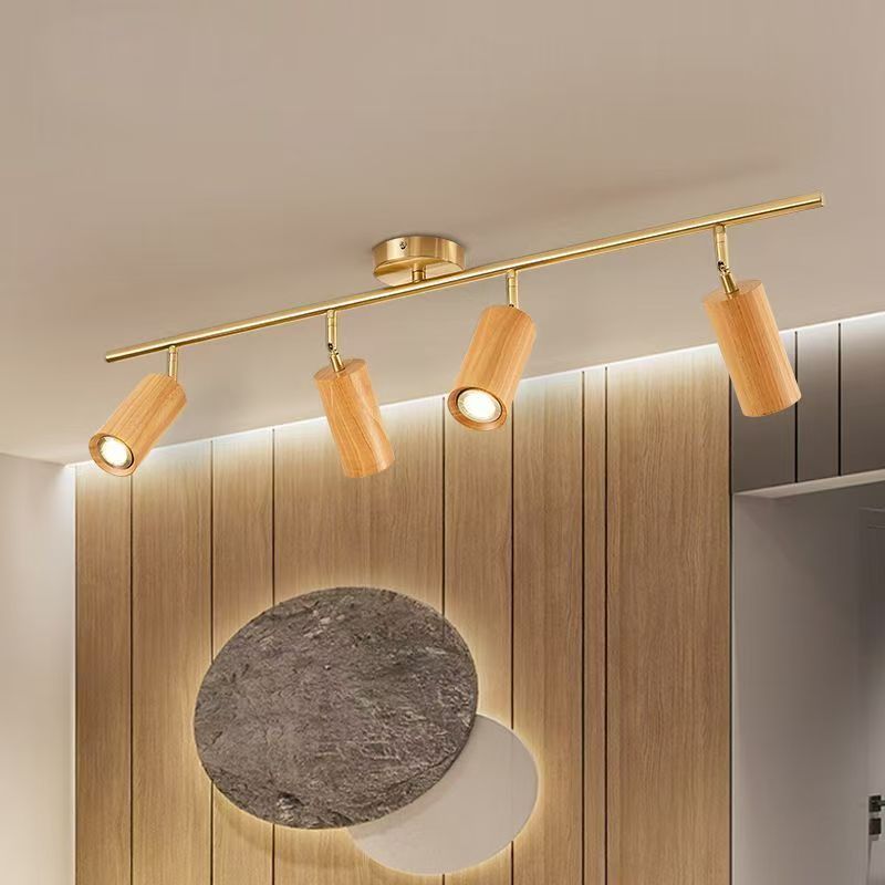 ENG_Lighting Tricolor Spotlight Led Track Light Nordic Ceiling Lamp ...