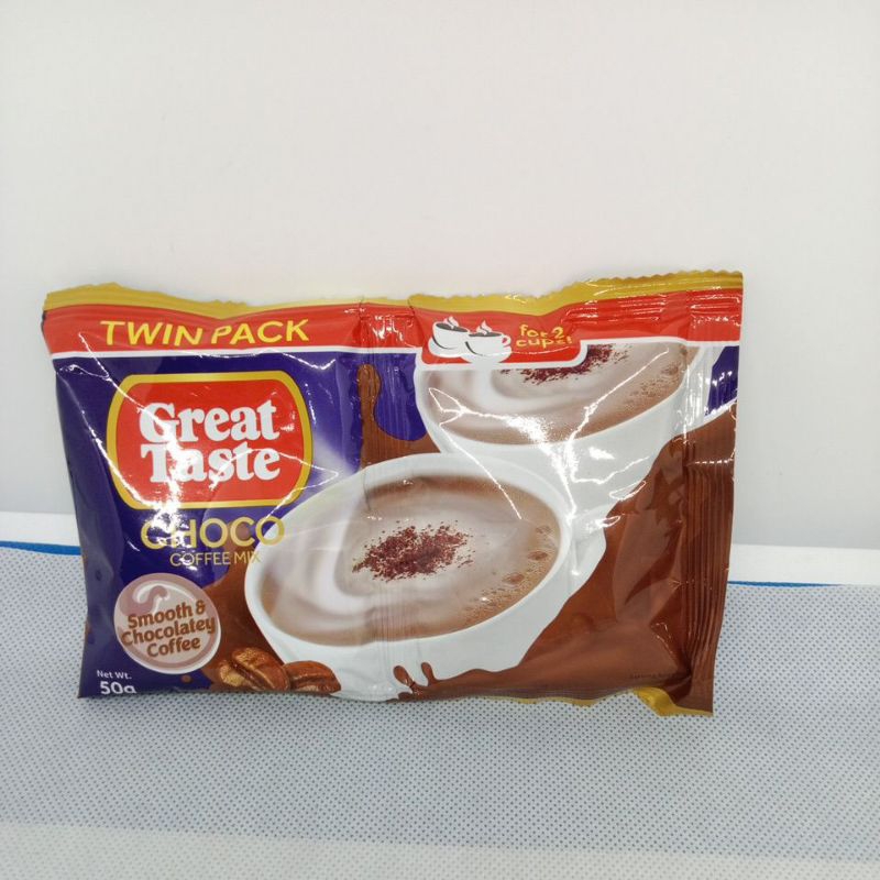 Great taste choco coffee mix 50g twin pack | Shopee Philippines
