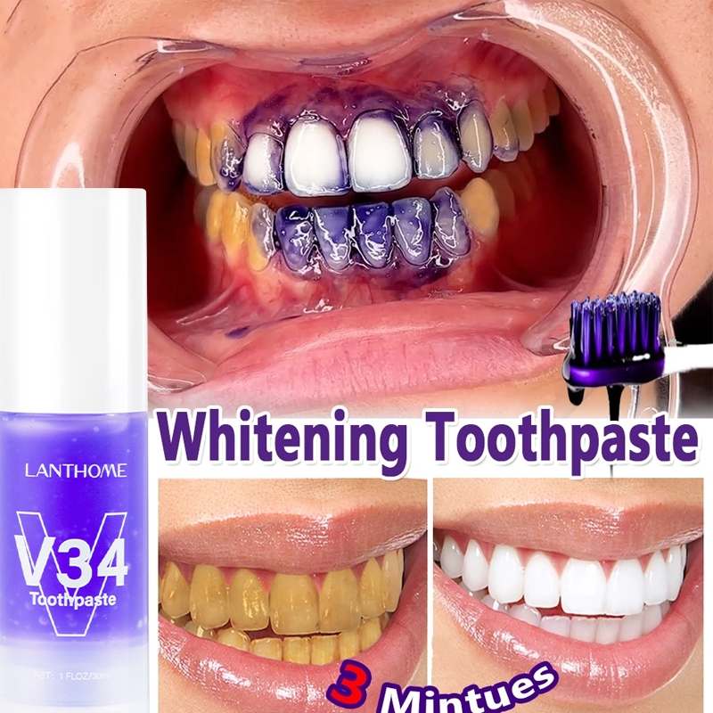Teeth Whitening Toothpaste Teeth Color Correction Repair Sensitive ...