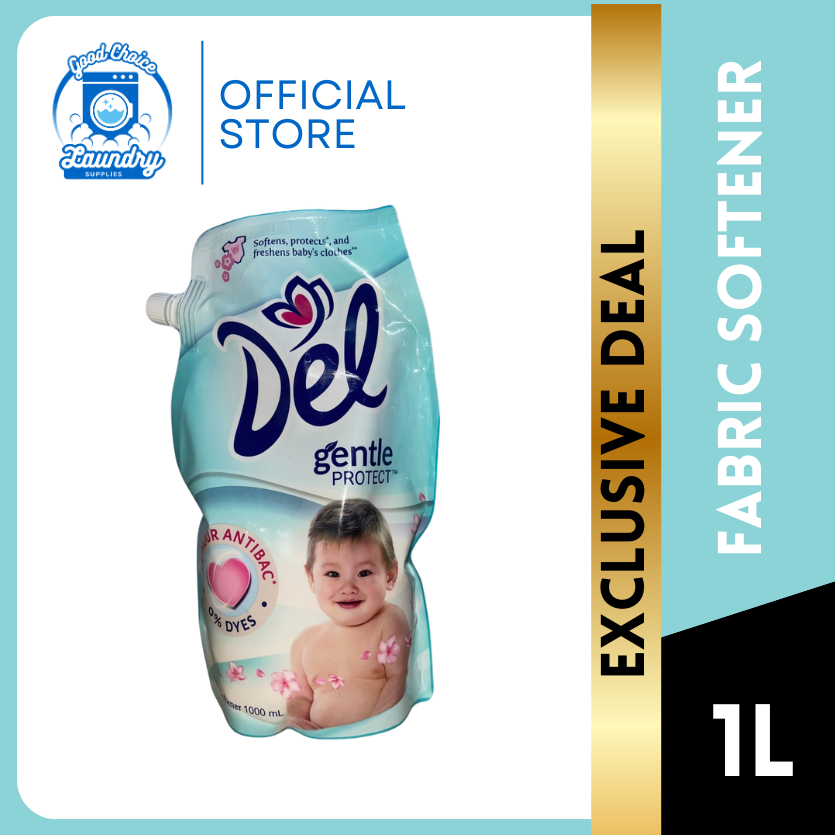 Del Gentle Protect Fabric Softener 1000ML | Shopee Philippines