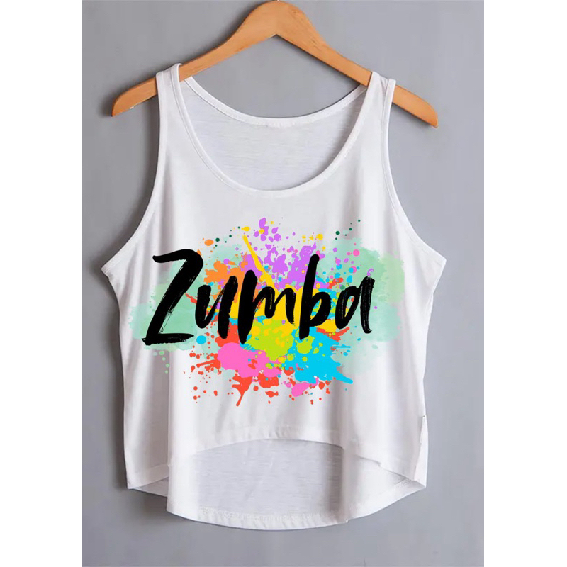 ZUMBA TOPS HIGH & LOW ADULT SANDO Sleeveless Womenswear | Shopee ...