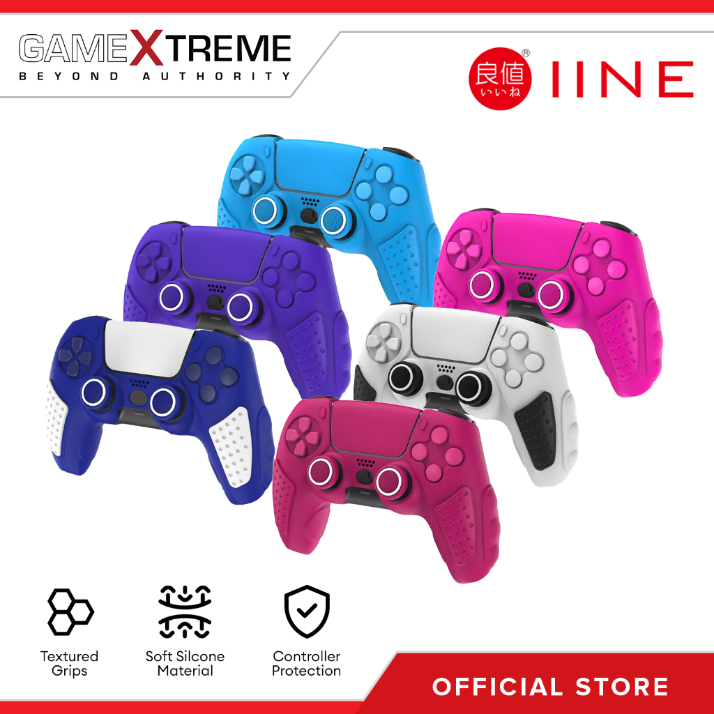 IINE PS5 Controller Silicone Suit with Anti-Slip Grip | Shopee Philippines