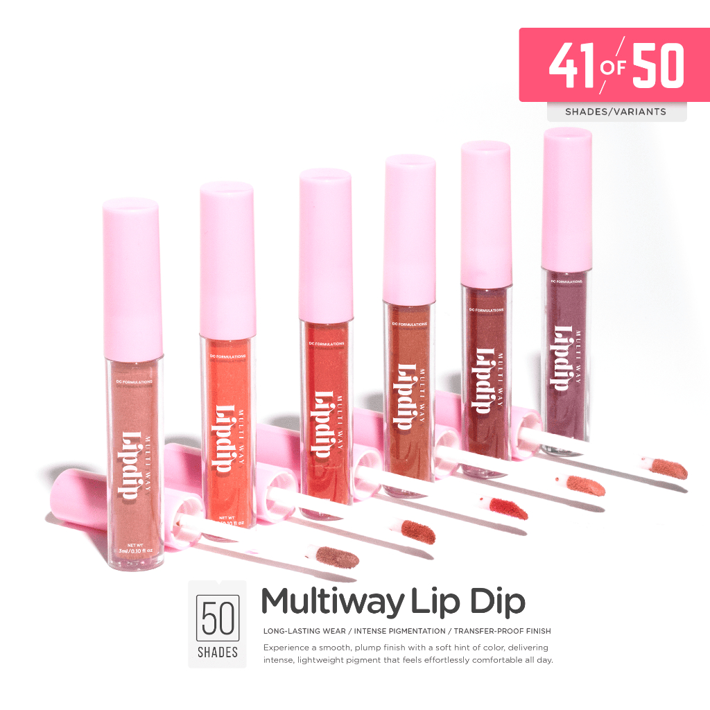 Multi Way Lip Dip (41 to 50) 3mL - DC Formulations 01 | Shopee Philippines