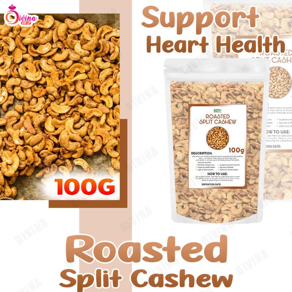 Roasted Split Cashew 100g | Shopee Philippines