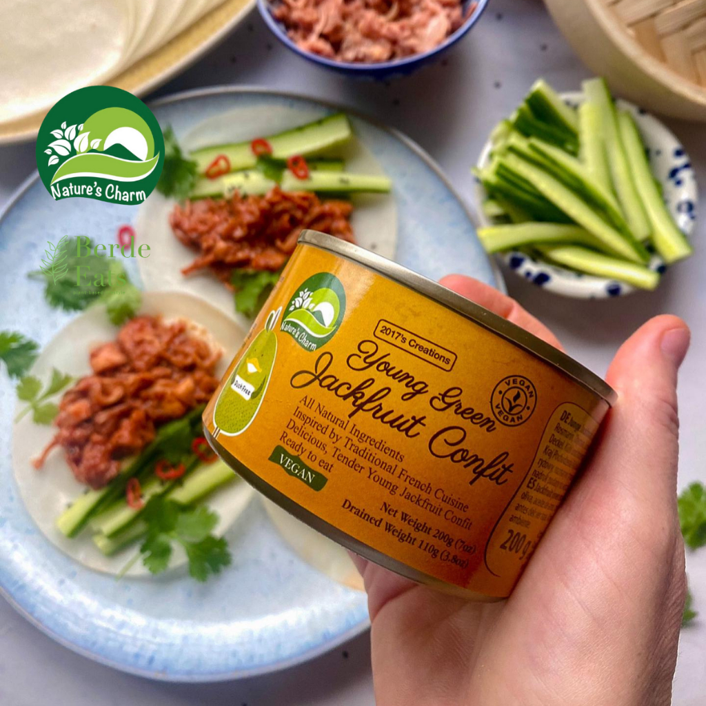 Young Green Jackfruit Confit (200g) by Nature's Charm | WFPB Vegan Meat ...