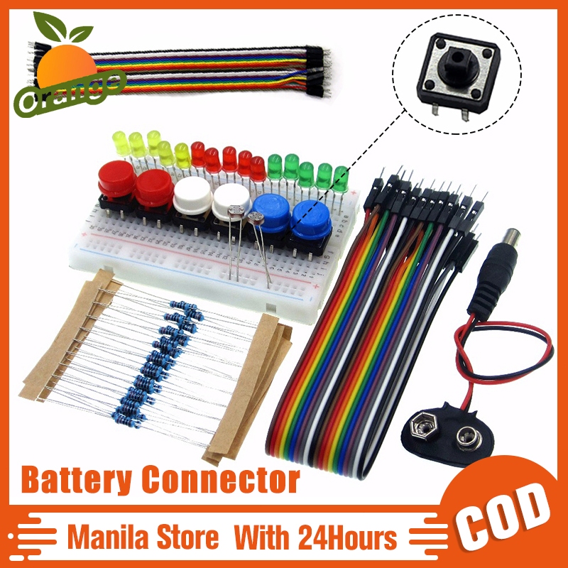 Complete Electronic Kit For Arduino UNO R3 with 400-Hole Breadboard 15 ...