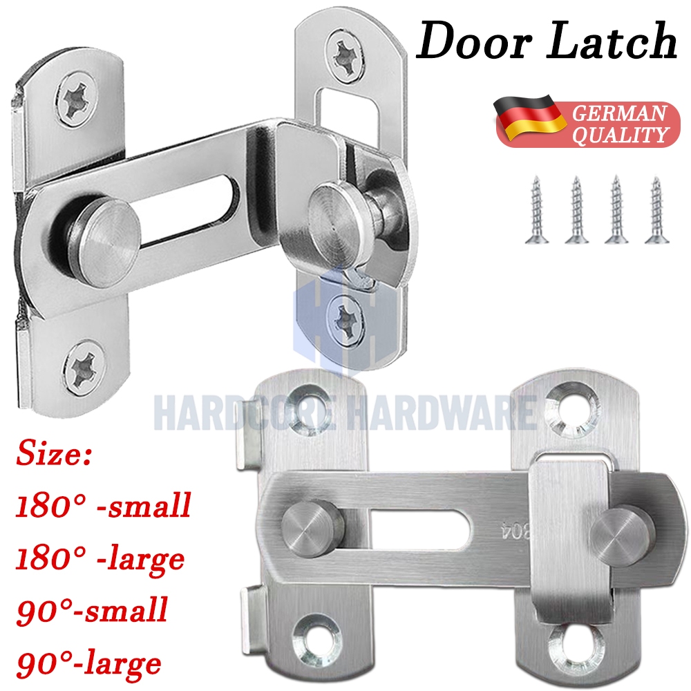 HH 304 Stainless Steel Door Hasp Latch Lock Safety Packlock Clasp For ...