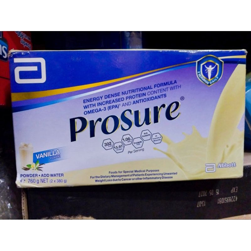 PROSURE Vanilla Flavor 760g | Shopee Philippines