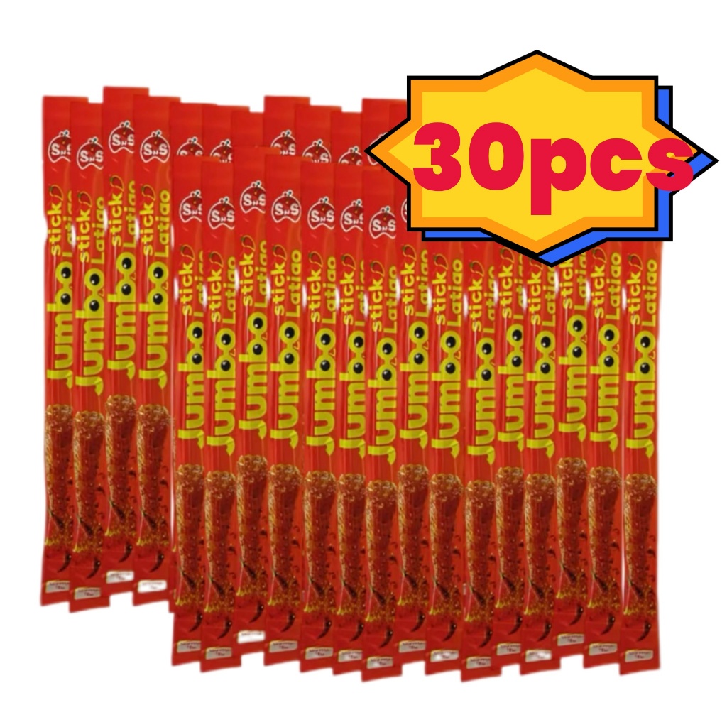 30pcs/1pack Jumbo Stick Latiao Super Long Spicy Latiao Delicious A ...