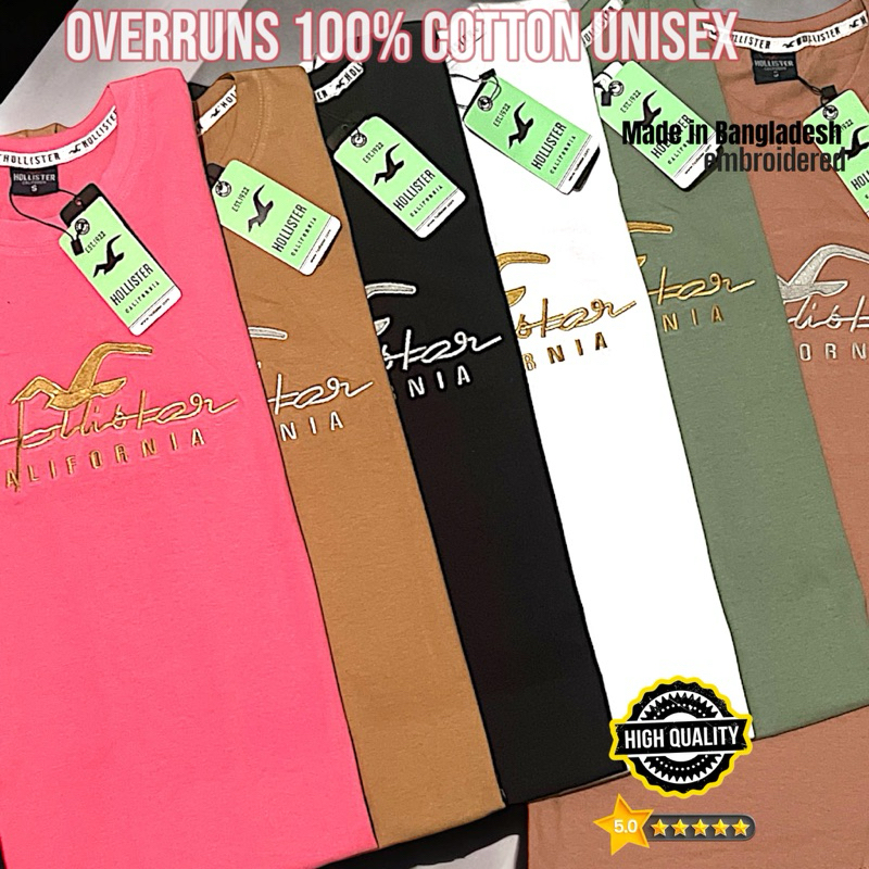 SALE @BRANDED OVERRUNS T-SHIRT FOR MEN UNISEX | Shopee Philippines
