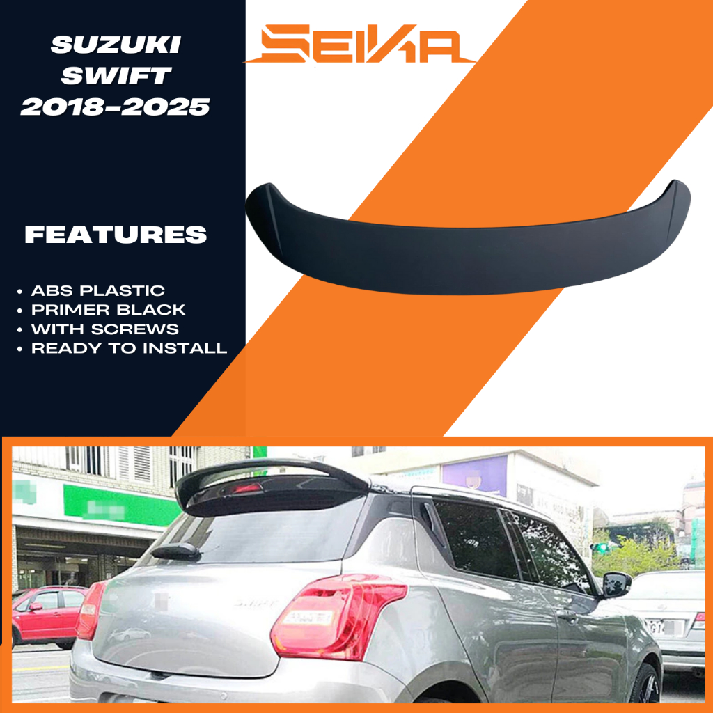 Suzuki Swift spoiler, (2018-2025), Rear Wing Spoiler, spoiler, suzuki ...