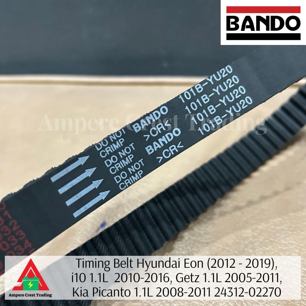 Bando Timing Belt Hyundai Eon 12 -19, i10 10-16, Getz 05-11, Kia ...