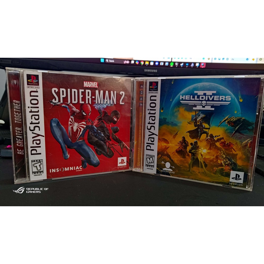 Custom PS1 Inspired Case for PS4/PS5 Games | Shopee Philippines