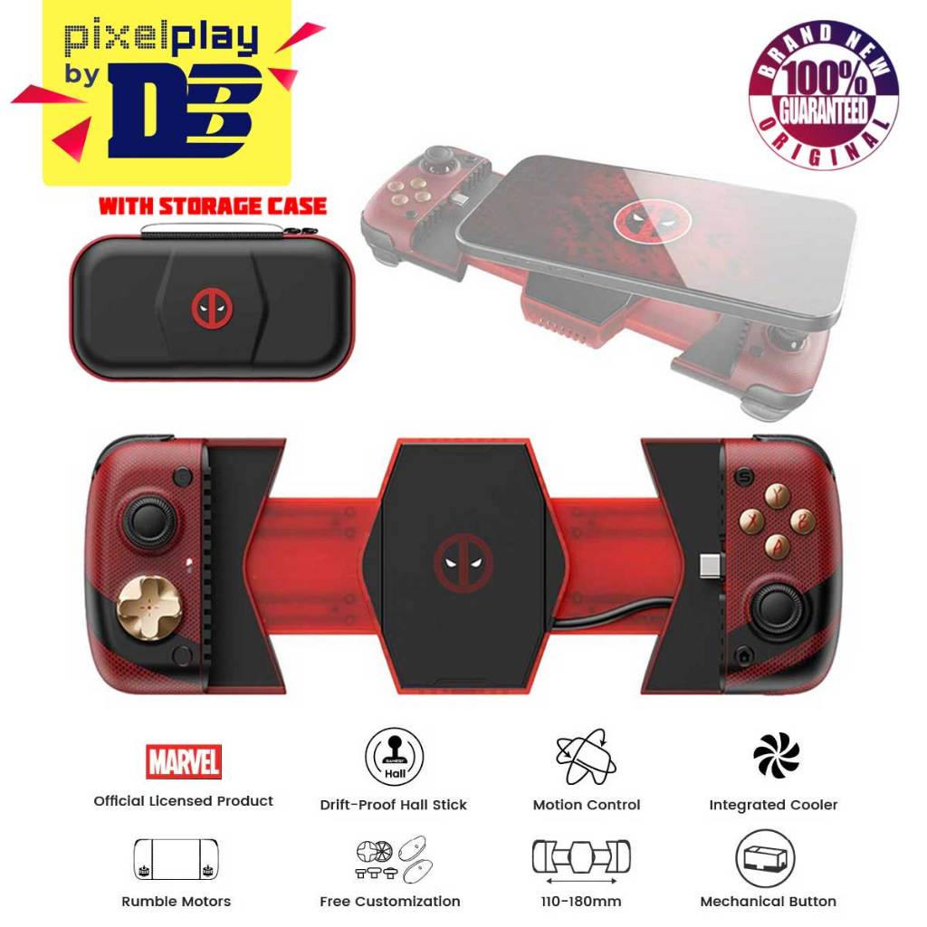 Gamesir X3 Pro Integrated Cooler Type-C Mobile Controller w/ Storage ...