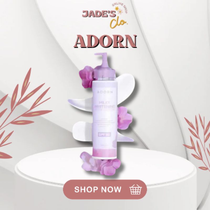 Adorn Milky Whitening Body Lotion SPF 50 by Calmskin | Shopee Philippines
