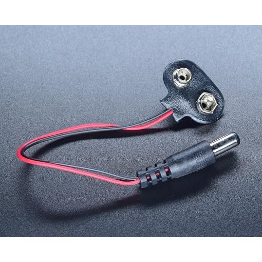 9V Battery Clip with DC Plug | Shopee Philippines