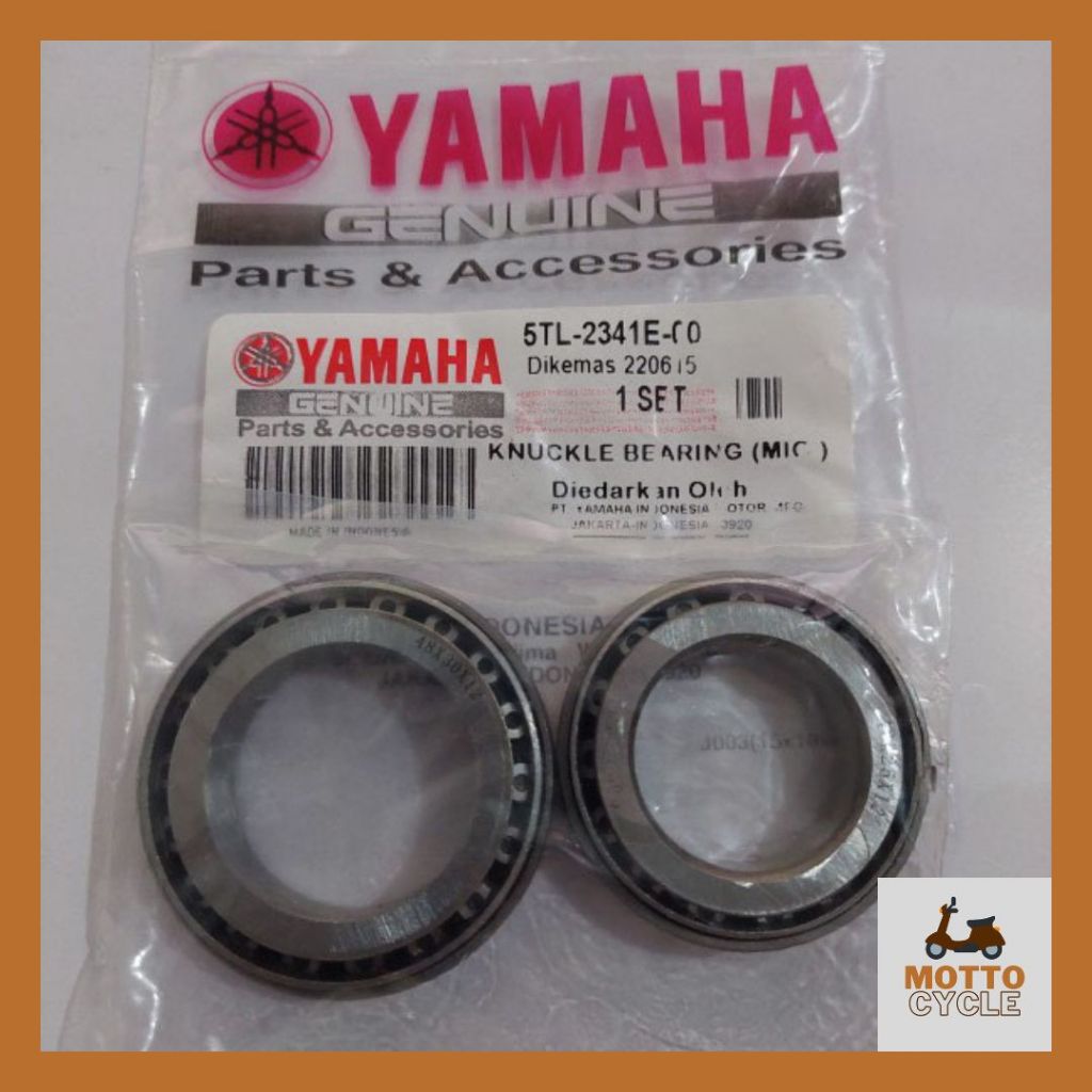 YAMAHA MIO 115 SPORTY / SOULTY SERIES - T-POST KNUCKLE BEARING - GENUINE PART - 5TL-2341E-00 ...