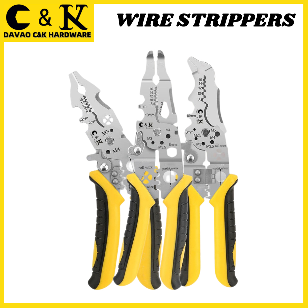 [CK01] "Multi-Function Wire Stripper Tool [Bending, Hook, Eagle Nose ...