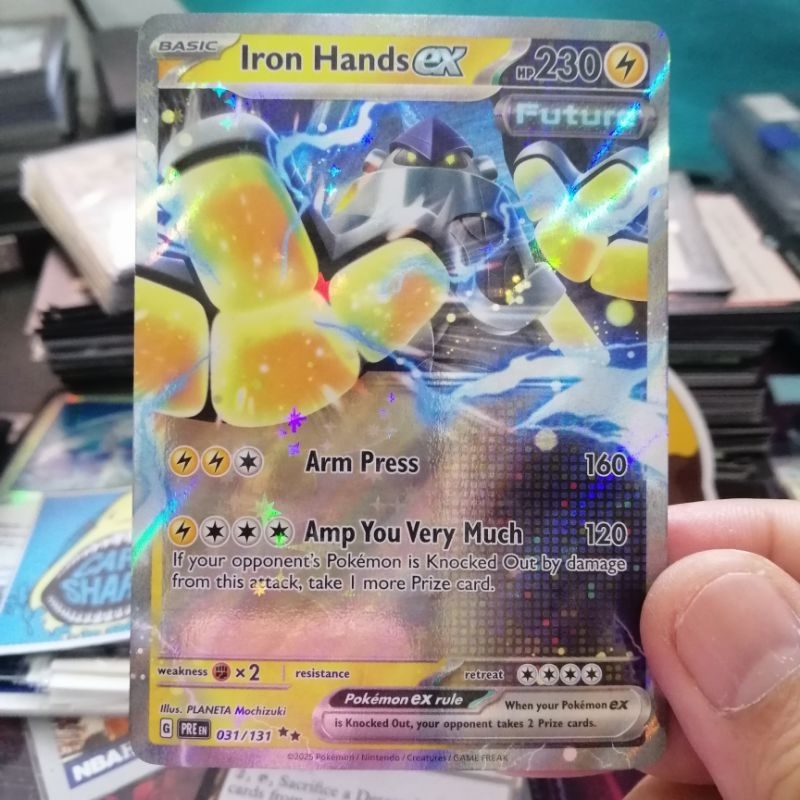 Iron Hands EX 031/131 Pokemon TCG | Shopee Philippines