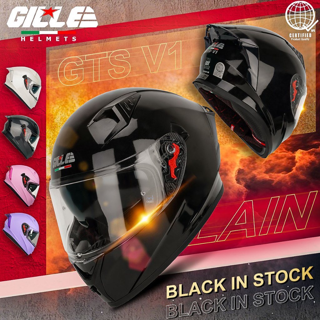 LEGIT GILLE 135 GTS V1 Motorcycle Helmet Full Face Dual Visor With ICC ...