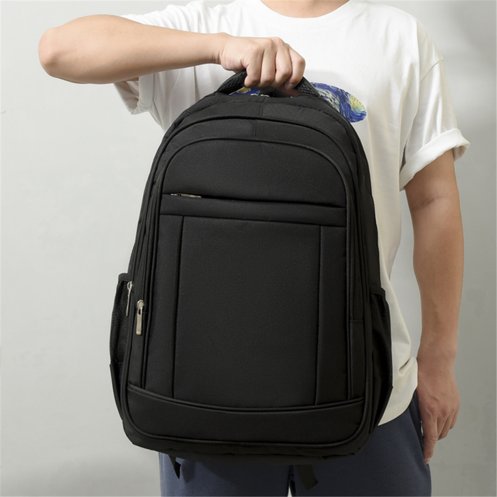 Men's 17.3 Inch Waterproof Laptop Backpacks Bag for Men Black Students ...