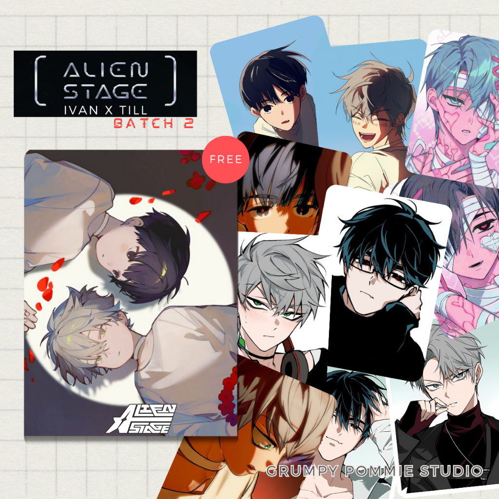 ALIEN STAGE - IvanTill Photocard Set - Batch 2 [650GSM] - UNOFFICIAL ...