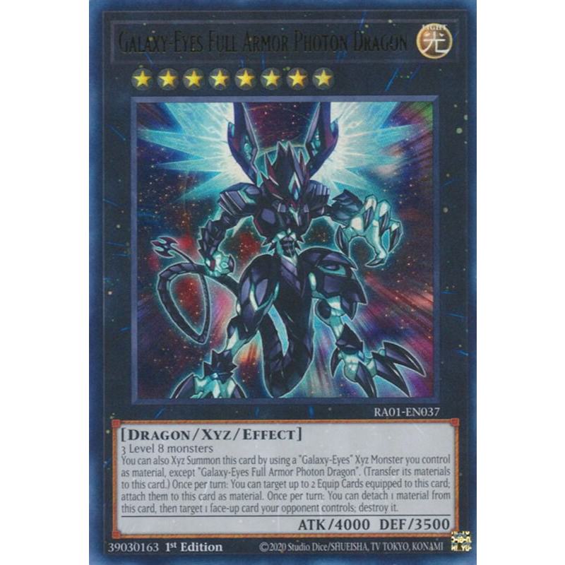 Galaxy-Eyes Full Armor Photon Dragon | RA01-EN037 | Ultra Rare | Shopee Philippines