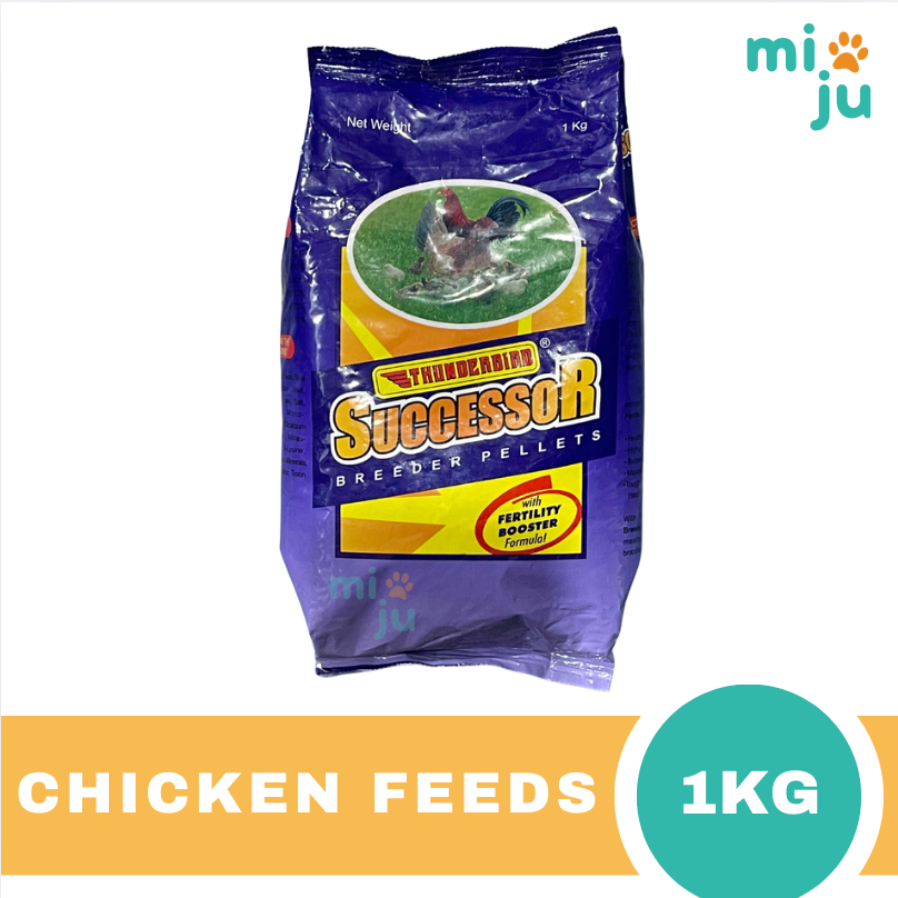 Thunderbird Successor 1kg Breeder Pellets - With Fertility Booster for ...
