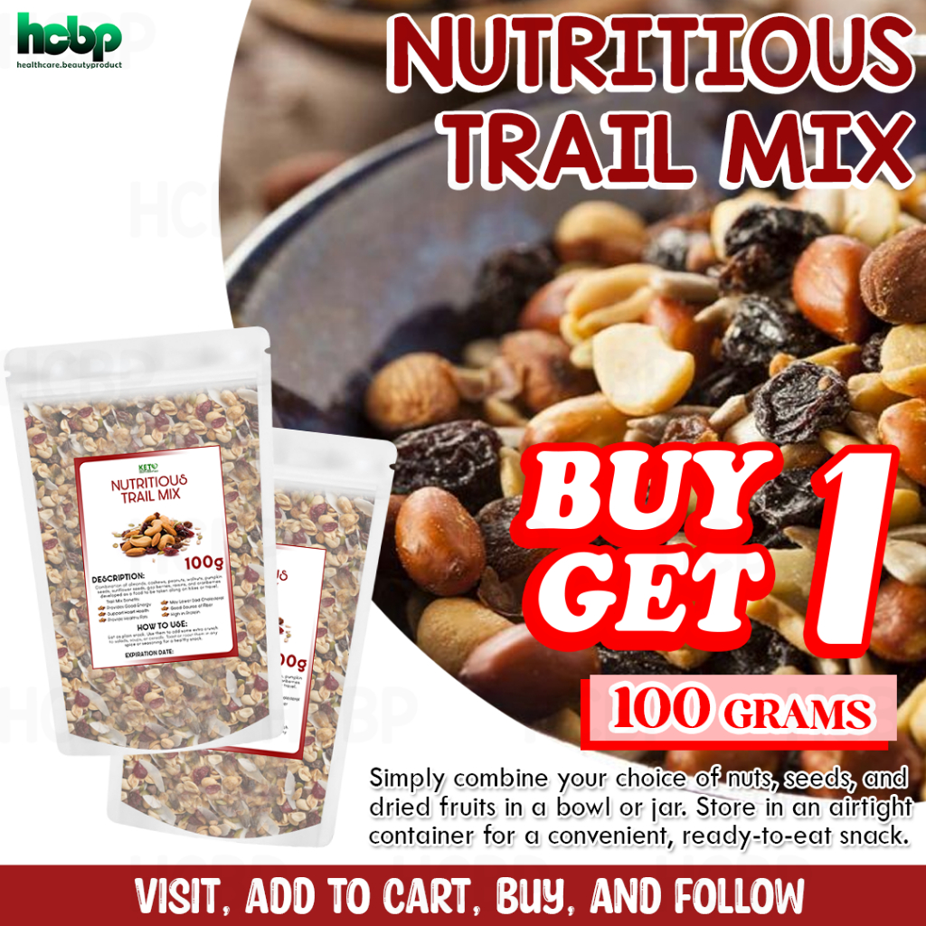 Nutritious Trail Mix 100g | Shopee Philippines