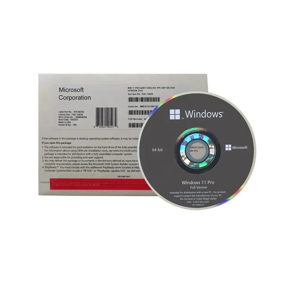 Windows 11 Pro 64-Bit Operating System – DVD (OEM) | Shopee Philippines