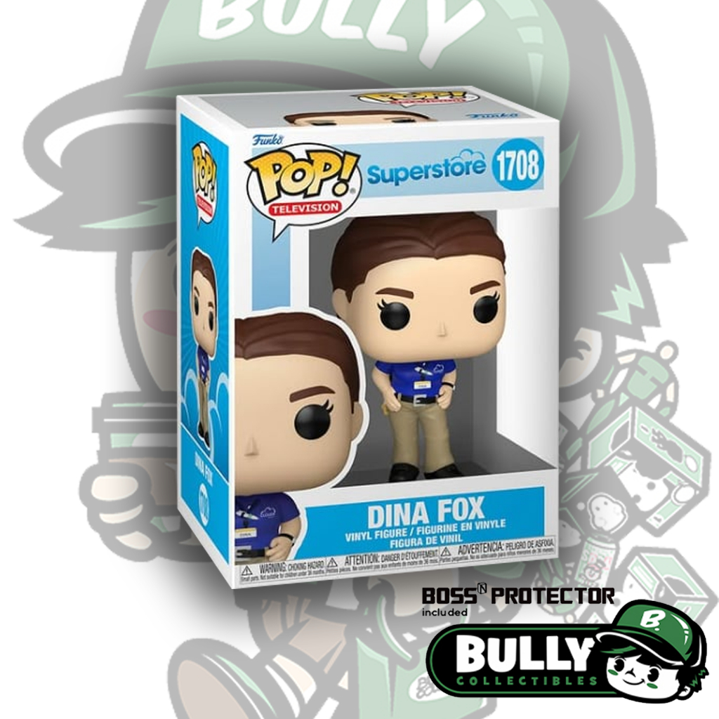 Funko POP! Television: Superstore - Dina Fox 1708 With Boss Protector ...