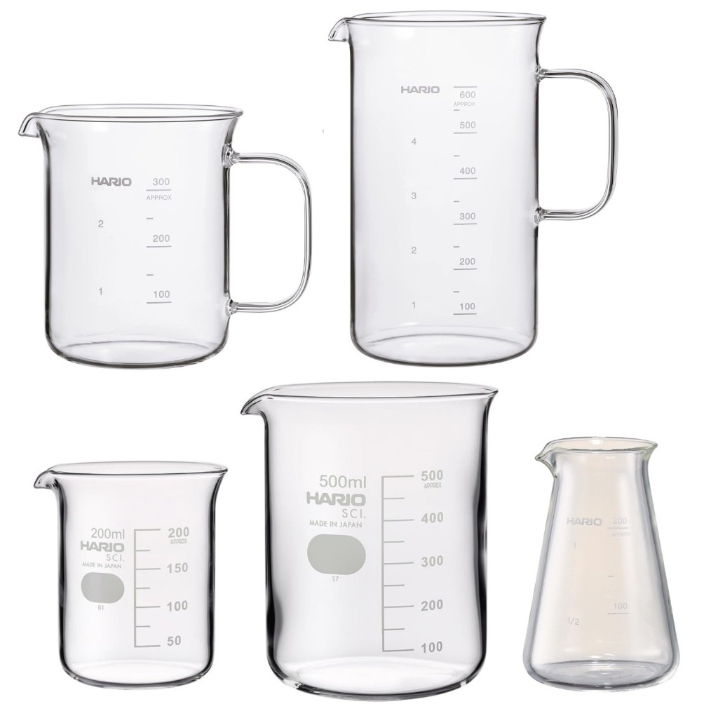 HARIO Beaker Server/Beaker Crafts Science Heat-Resistant Glass Made in Japan Japan tableware ...