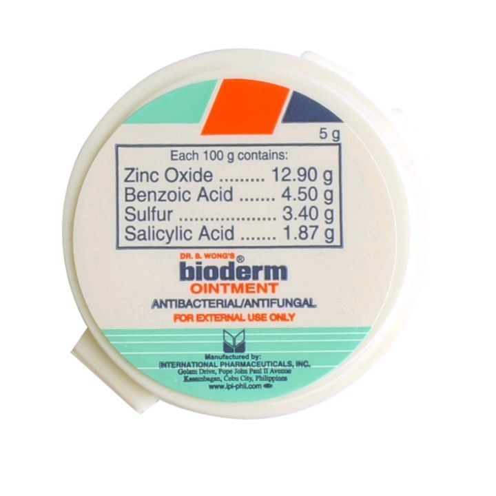 BIODERM (Ointment Cream) Antibacterial / Antifungal 5g | Shopee Philippines