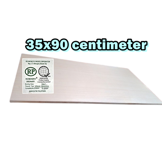 35x90 cm centimeter ordinary / marine plywood / plyboard replacement board for shelving storage ...