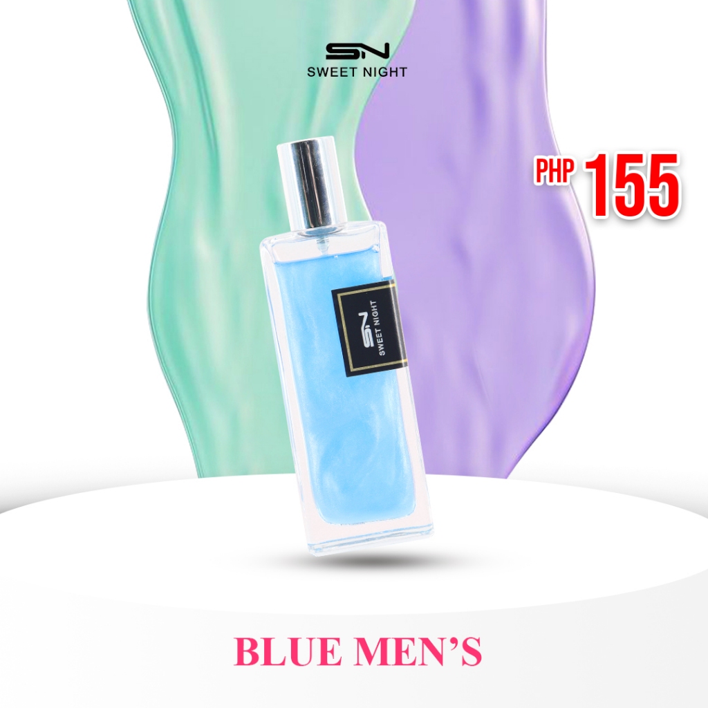Sweet Night Blue Men's Shimmer Body Mist 65ml | Shopee Philippines