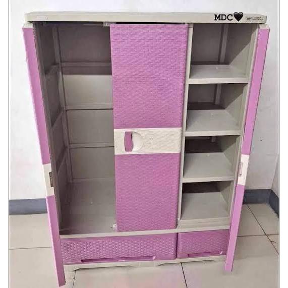 Brand New ZOOEY GRAND RATTAN CABINET/WARDROBE/CLOTHES ORGANIZER | Shopee Philippines