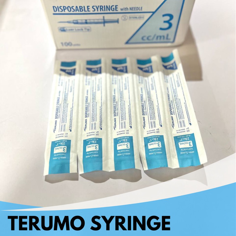 TERUMO Syringe 1cc, 3cc, 5cc, 10cc (SOLD PER PIECE) | Shopee Philippines