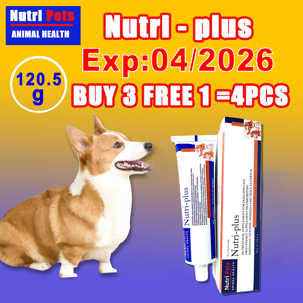 Nutri-plus Gel by NUTRIPETS Animal Health Pet Multivitamins for Dog ...