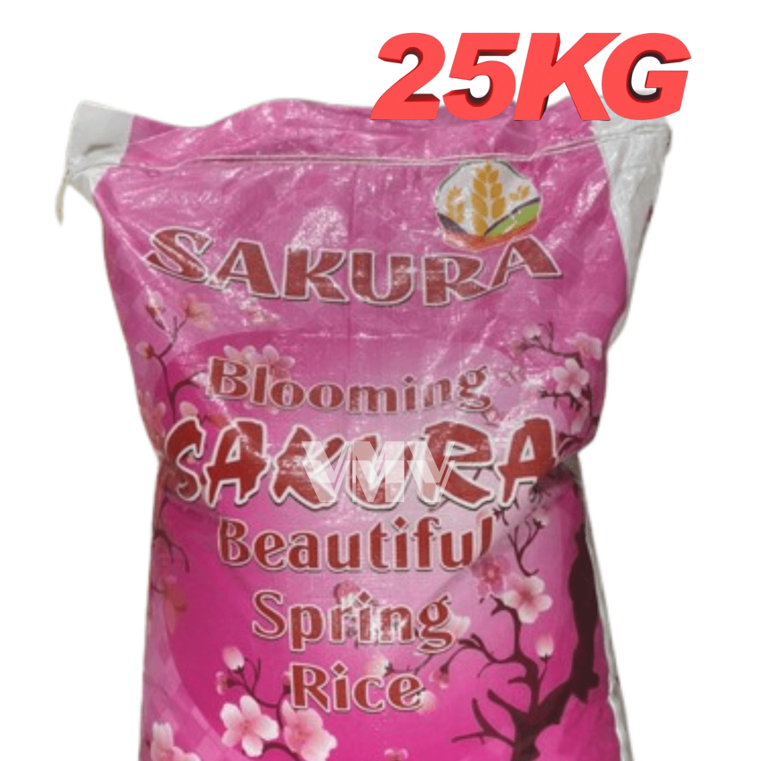 Sakura japanese rice 25kg for sushi and bimbap | Shopee Philippines