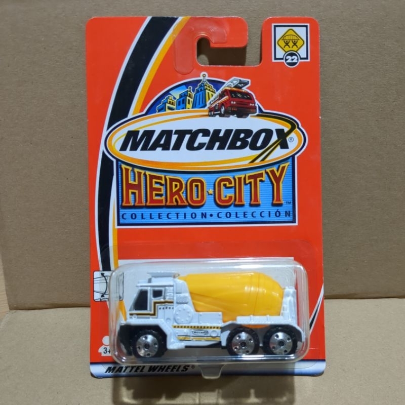Matchbox Hero City collection Cement Mixer | Shopee Philippines