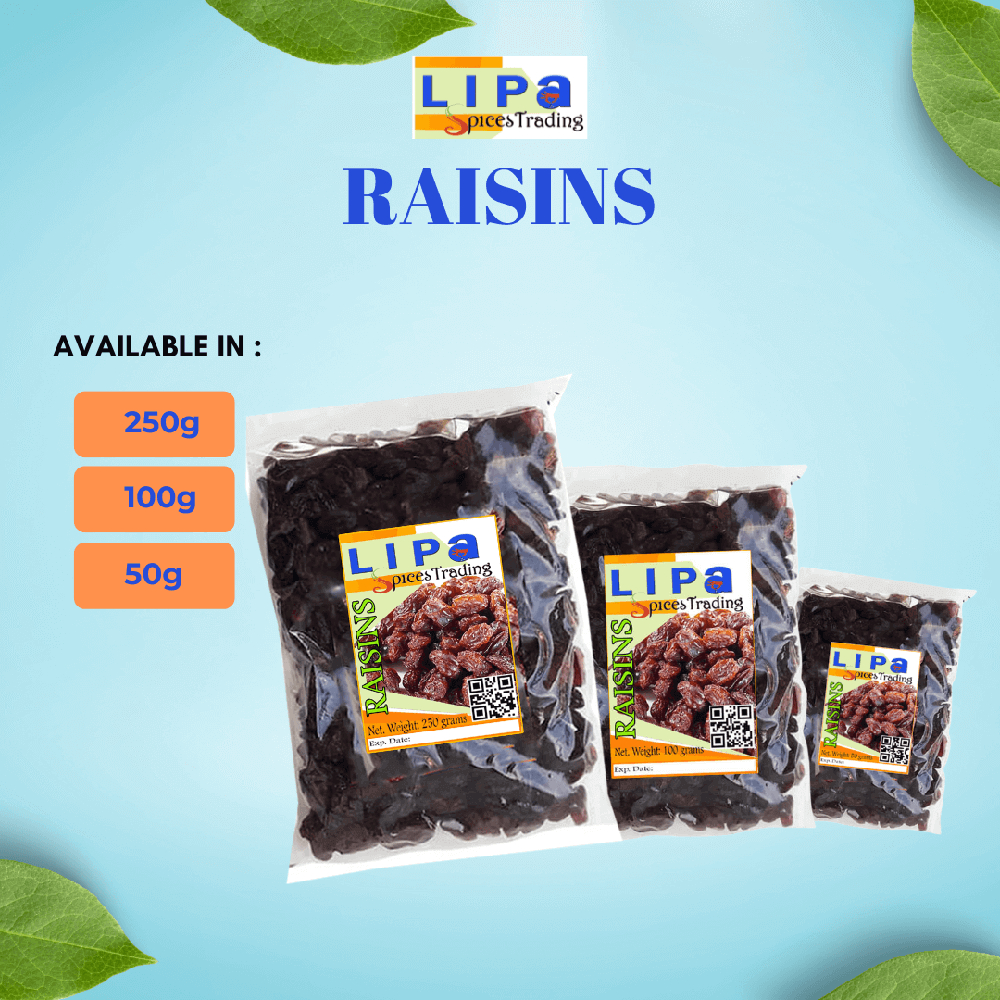Lipa Spices Trading Raisins Pasas 250 Grams | 100 Grams | 50 Grams ...