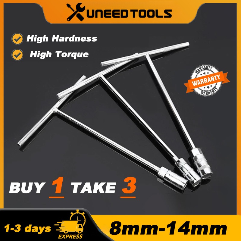 4PCS 2PCS T-wrench 8mm 10mm 12mm 14mm Original T Socket Wrench Nut ...