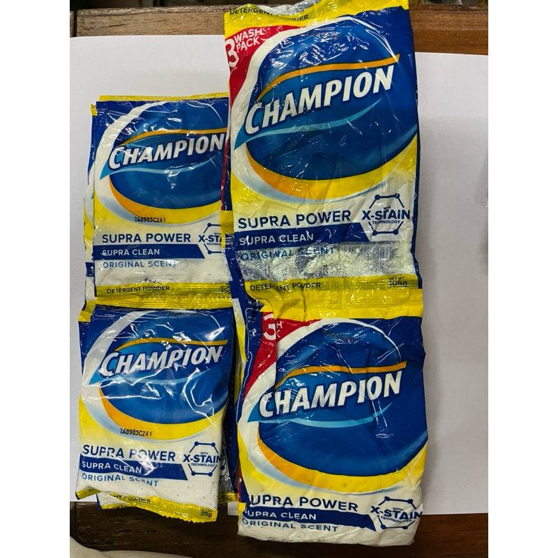CHAMPION POWDER ORIGINAL SCENT x6pcs | Shopee Philippines
