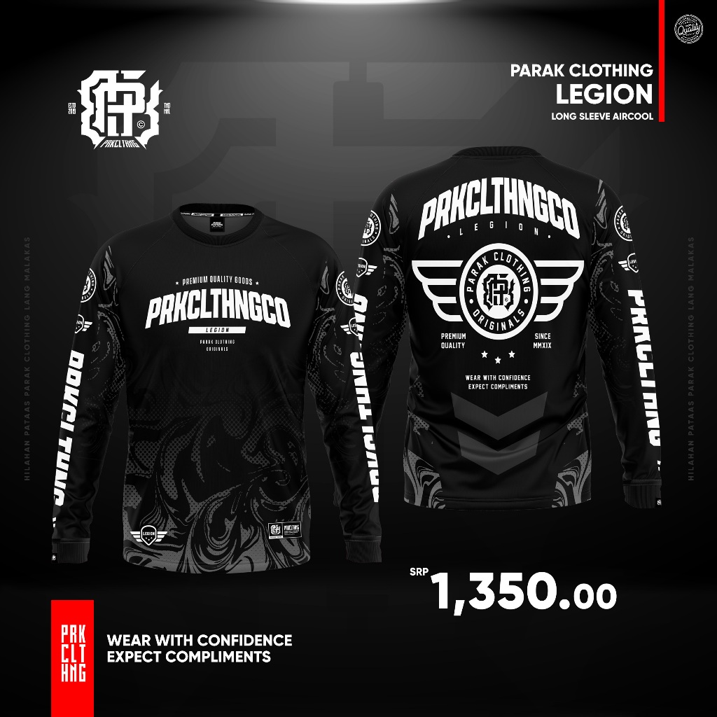 Parak Clothing Legion Aircool Fabric Riding Jersey | Shopee Philippines